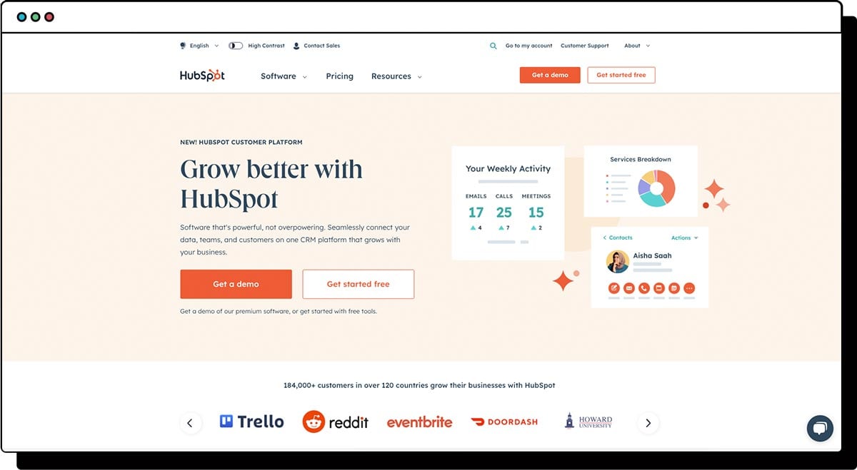 What is the difference between HubSpot and Struto?
